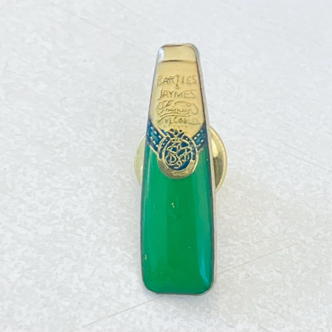 Vintage BARTLES and JAMES Wine Cooler Bottle Lapel Pin, Enamel Pin ...