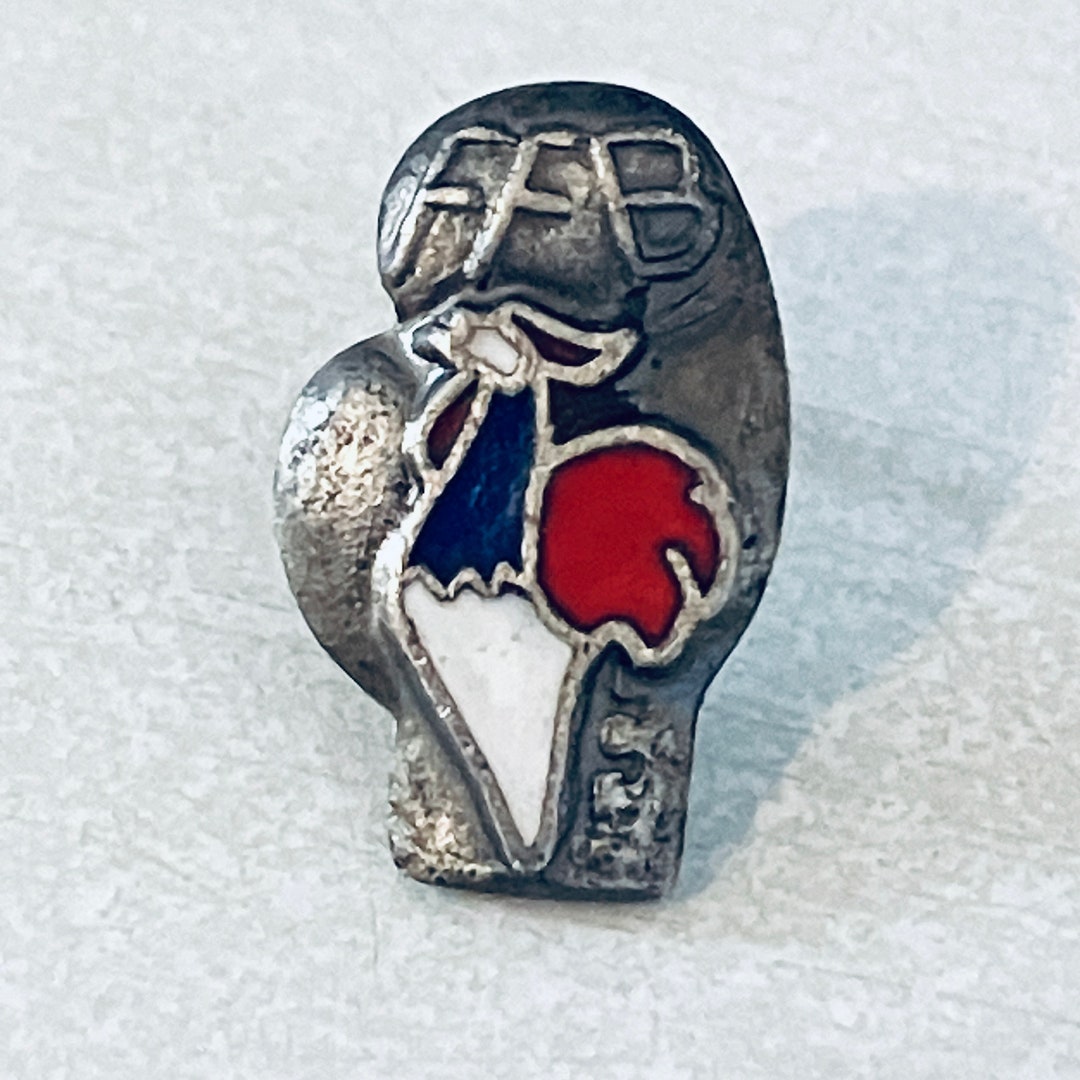 Vintage FFB BOXING GLOVE French Lapel Pin, Enamel Pin, Pin Back, Hat ...