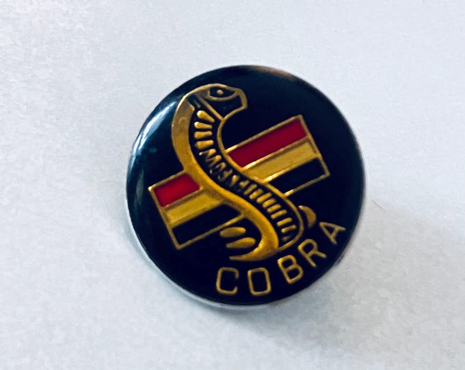 Vintage SHELBY COBRA Logo Lapel Pin, Enamel Pin, Pinback, Hat Pin ...