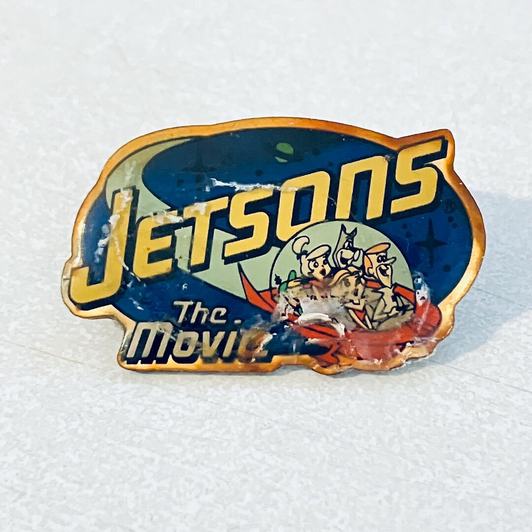 Vintage JETSONS THE MOVIE Lapel Pin, Enamel Pin, Pinback, Hat Pin, the ...