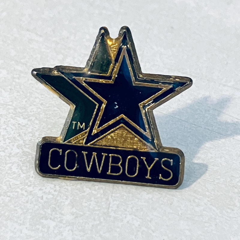 Cowboy Enamel Pin - Etsy