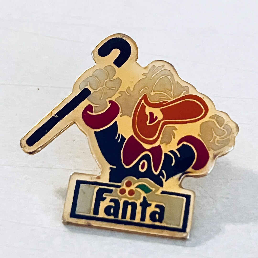 Vintage SCROOGE Mcduck Fanta Lapel Pin, Enamel Pin, Pinback, Hat Pin ...