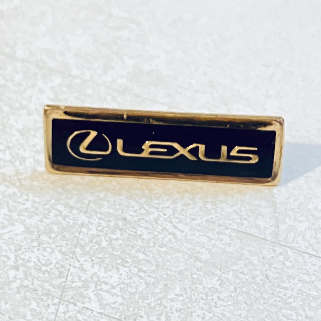Vintage LEXUS Logo Lapel Pin, Enamel Pin, Pinback, Hat Pin, Automobile ...