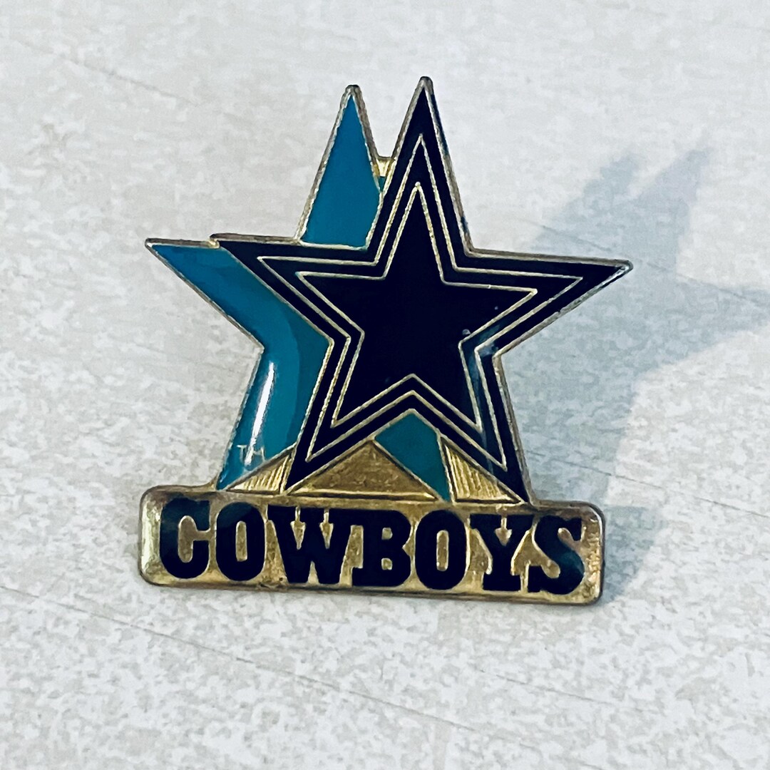 Vintage DALLAS COWBOYS NFL Football Logo Pin, Enamel Pin, Pinback, Hat ...