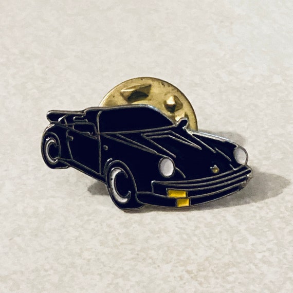 vintage porsche 911 lapel - Gem