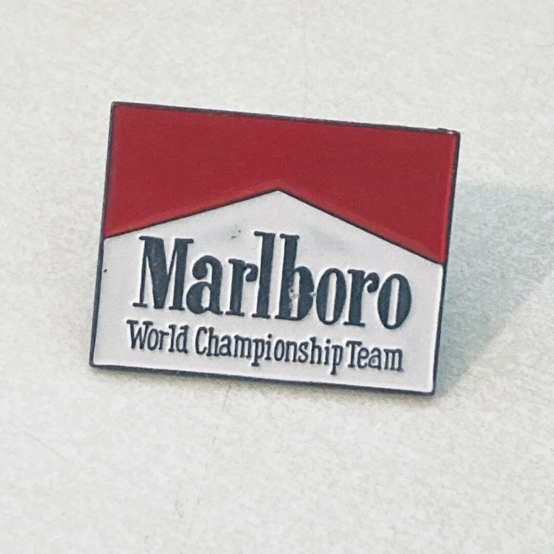 Vintage MARLBORO WORLD CHAMPIONSHIP Team Lapel Pin Enamel - Etsy UK