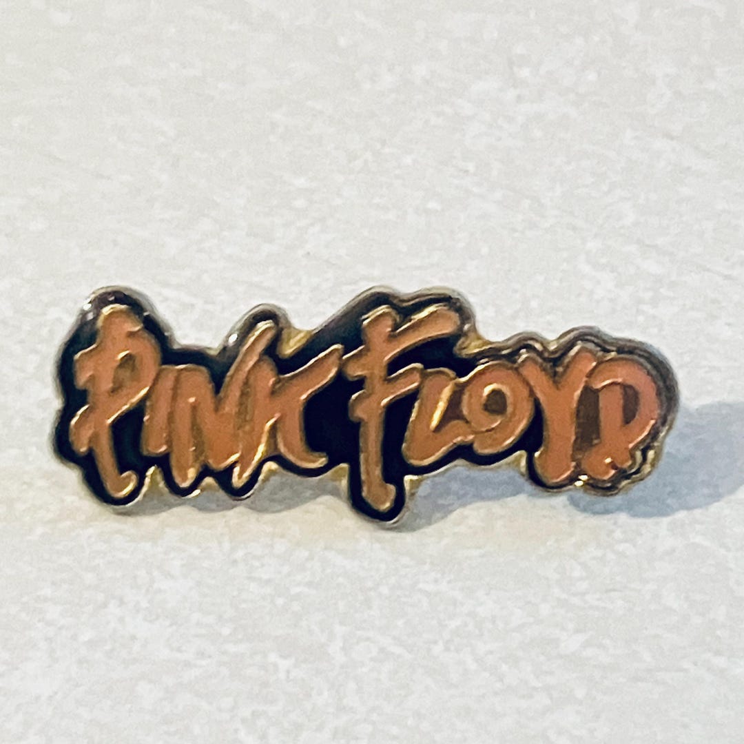 Vintage Rare PINK FLOYD Logo Lapel Pin, Enamel Pin, Pinback, Hat Pin ...