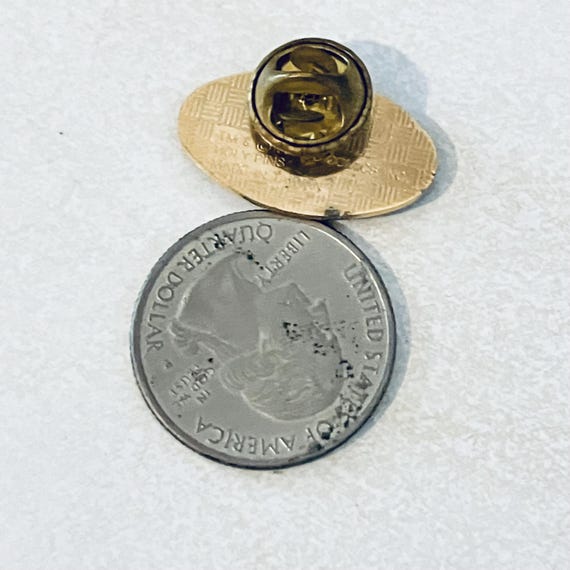 Vintage BATMAN Logo Lapel Pin, Enamel Pin, Pinback, H… - Gem