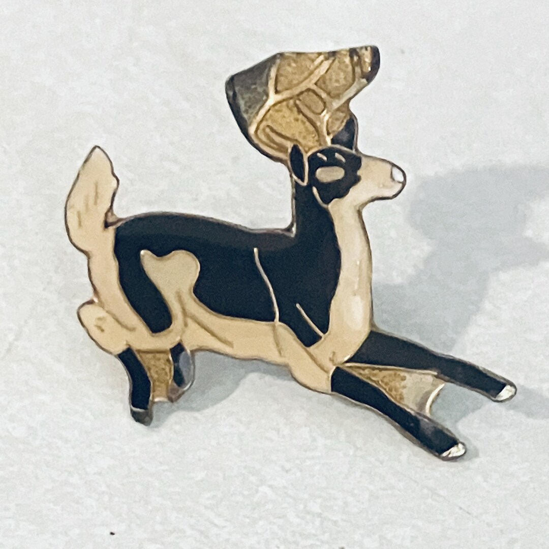 Vintage BIG BUCK Lapel Pin, Enamel Pin, Pin Back, Hat Pin, Moose ...