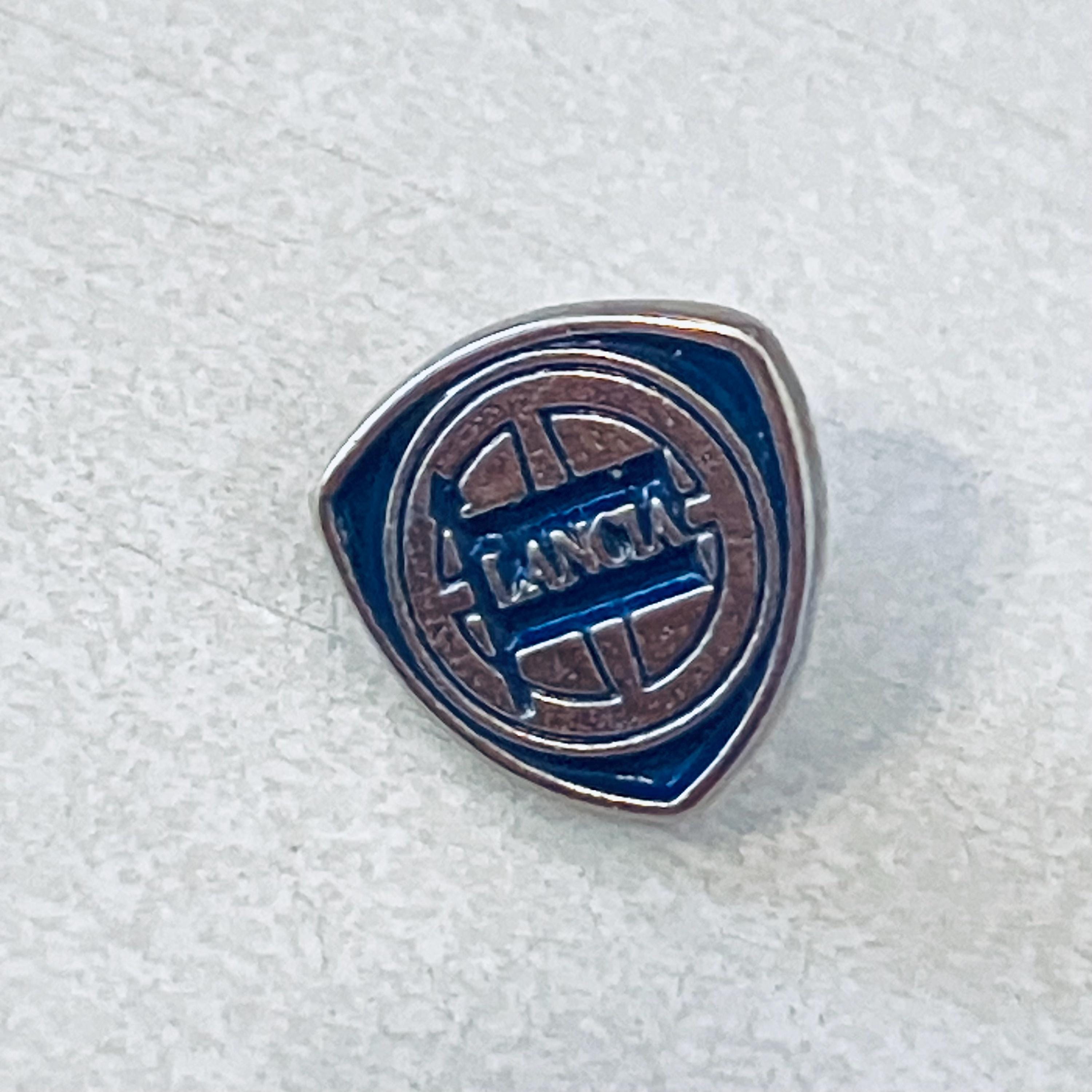 Vintage LANCIA Italian Automobile Logo Lapel Pin, Enamel Pin, Pinback ...
