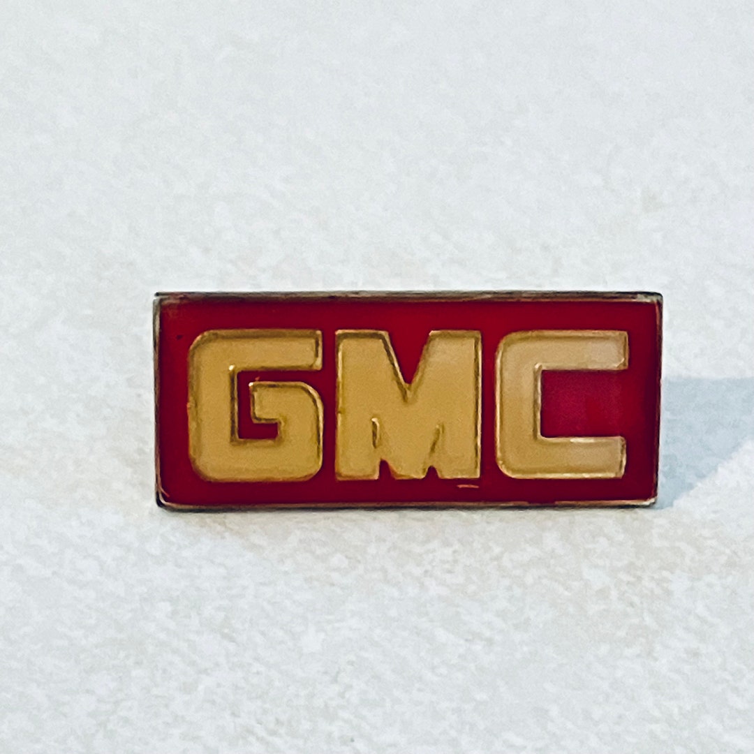 Vintage GMC TRUCKS Logo Lapel Pin, Enamel Pin, Pinback, Hat Pin ...