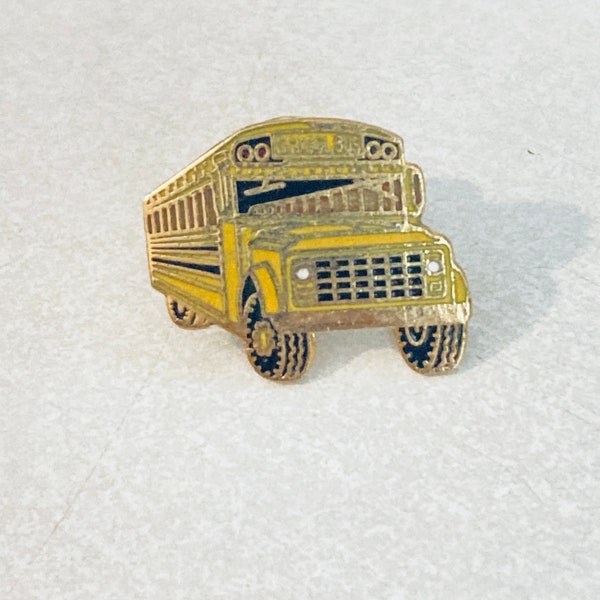 Yellow Bus Pins - Etsy
