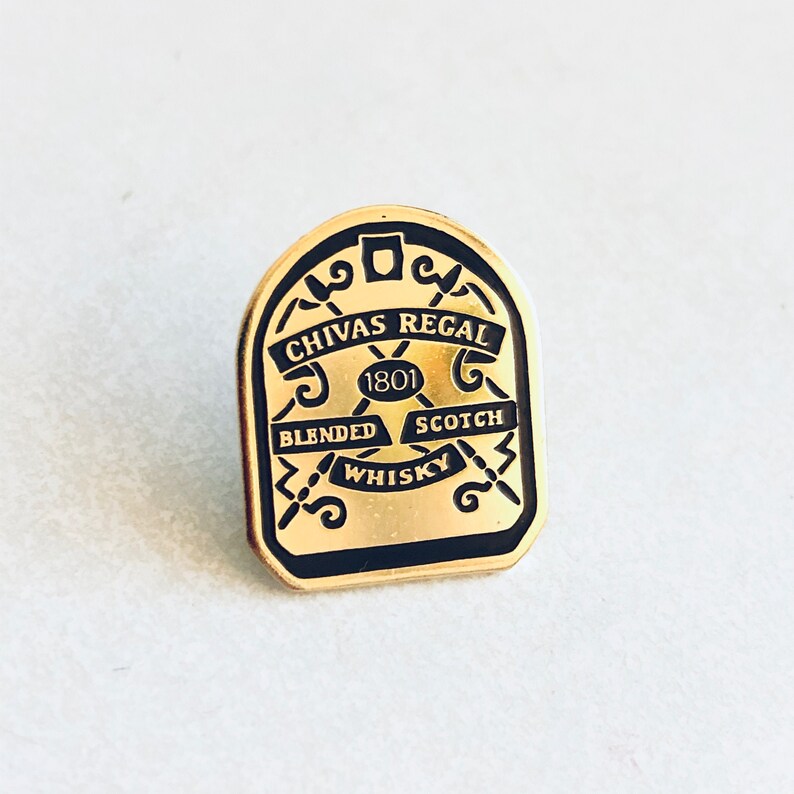 Vintage CHIVAS REGAL Scotch Whisky Logo Lapel Pin Enamel Pin - Etsy
