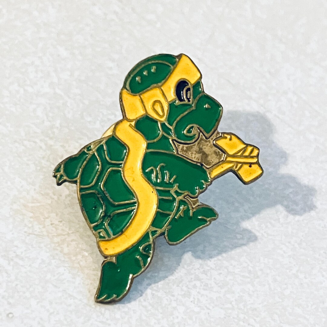 Vintage KOOPA TROOPA Super Mario Pin, Enamel Pin, Pinback, Hat Pin, 80s ...