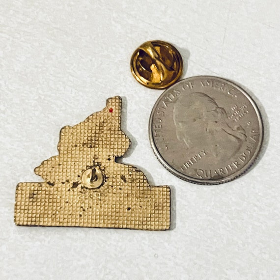 Vintage 90's Convertible Lady Lapel Pin, Enamel Pin, … - Gem