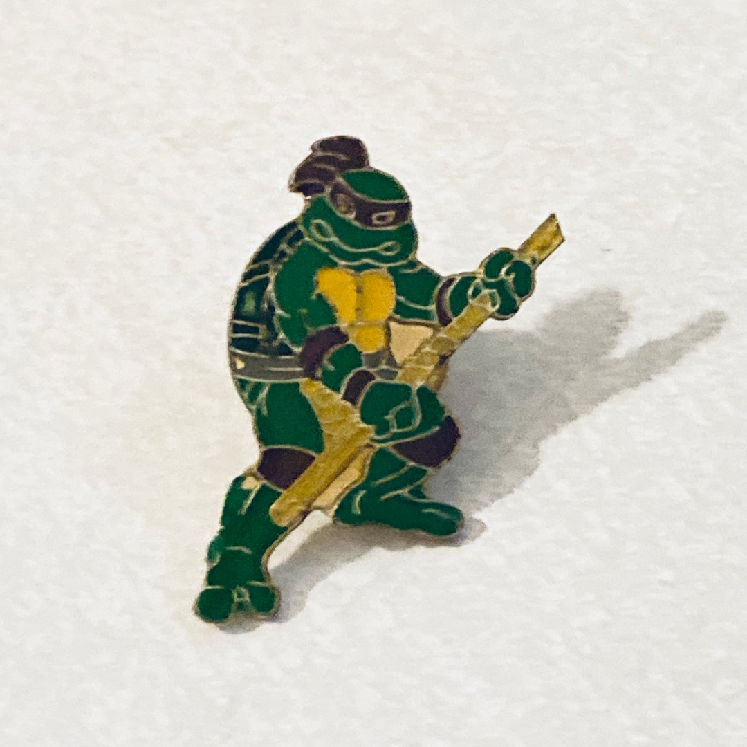 Vintage DONATELLO Teenage Mutant Ninja Turtle Pin Enamel Pin - Etsy