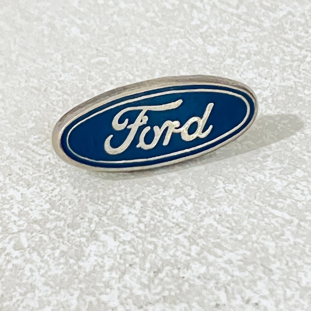 Vintage FORD Logo Lapel Pin, Enamel Pin, Pinback, Hat Pin, Classic Car ...