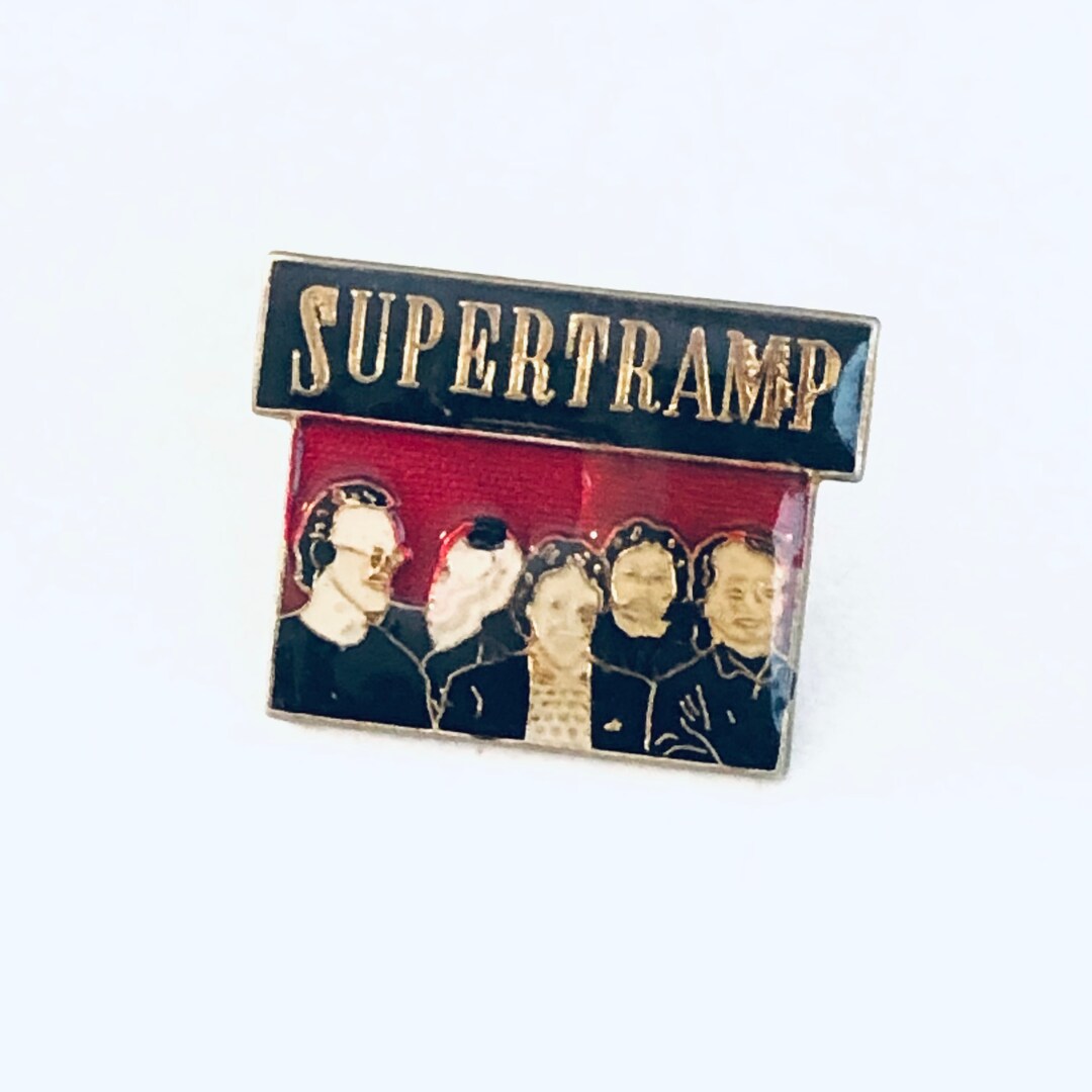 Vintage Rare SUPERTRAMP Logo Lapel Pin Enamel Pin Pinback - Etsy