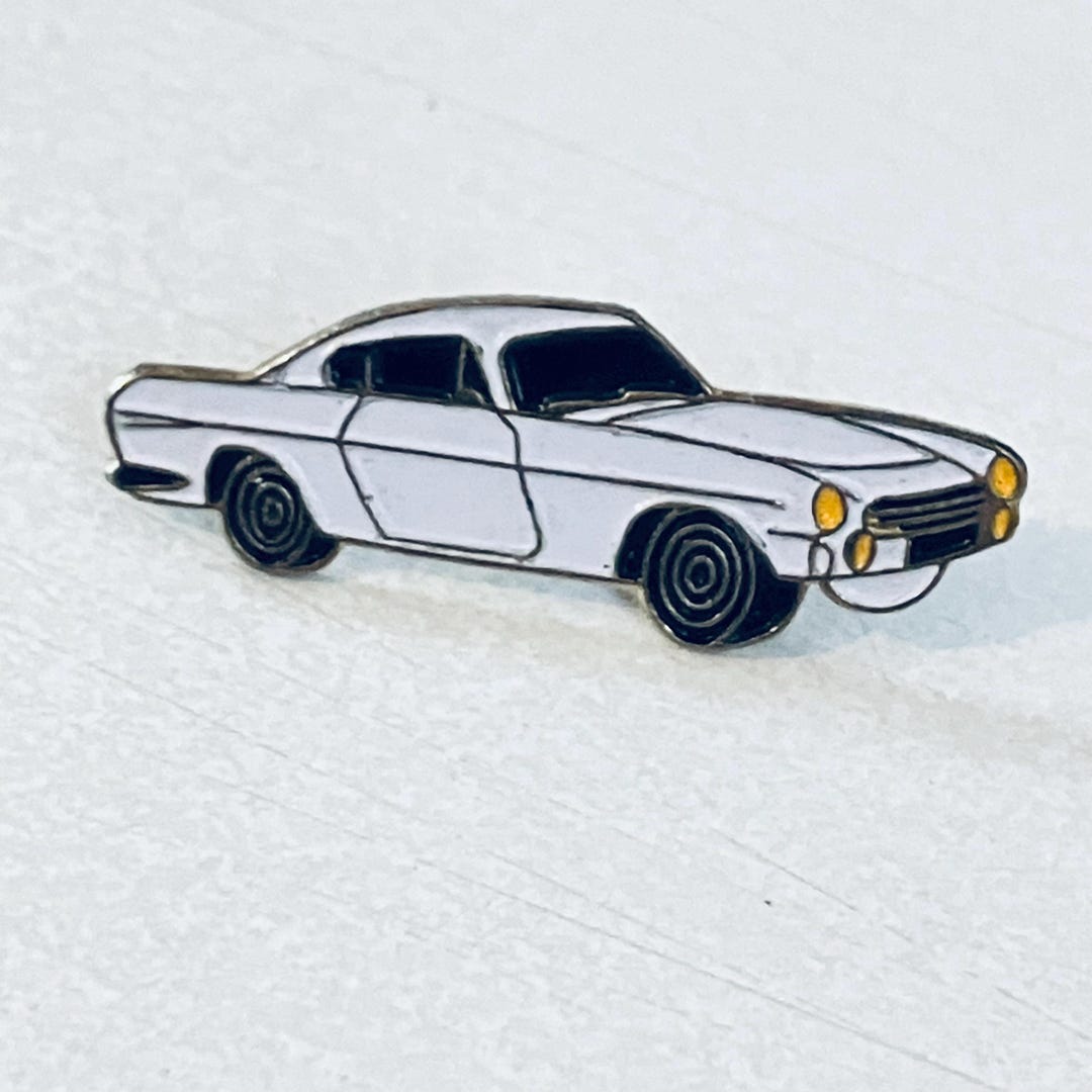 Vintage VOLVO P1800 Automobile Lapel Pin, Enamel Pin, Pinback, Hat Pin ...