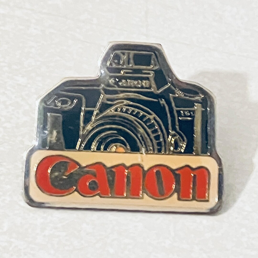 Vintage CANON Camera Lapel Pin, Enamel Pin, Pin Back, Hat Pin ...