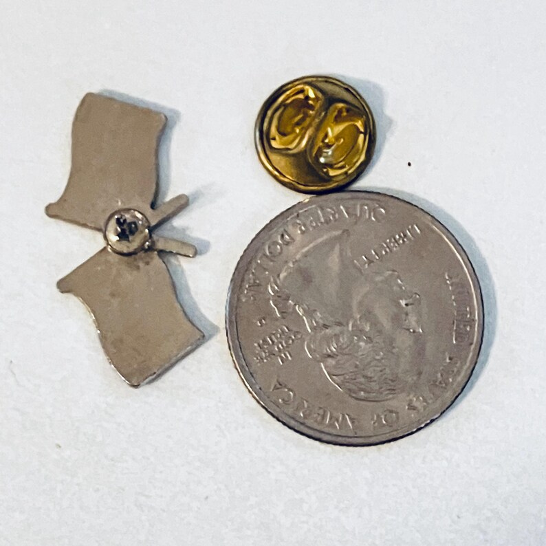 Vintage Italy & Union Jack British Flag Enamel Pin, Lapel, Hat, Pin ...