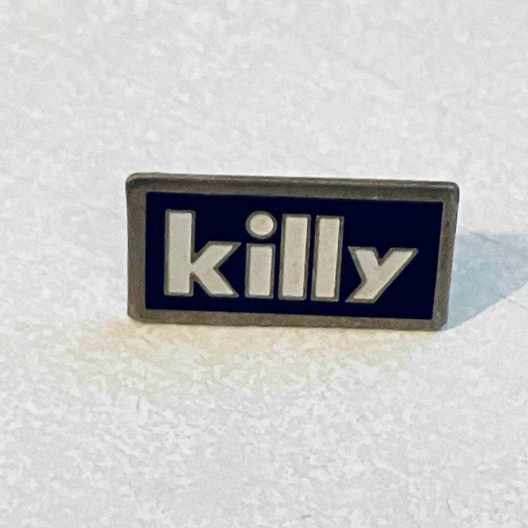 ヴィンテージ KILLY スキーウェア ロゴ ラペルピンエナメルピンピンバックサロモンヴェールK2スノーボードティーニュ スキー リゾート ...