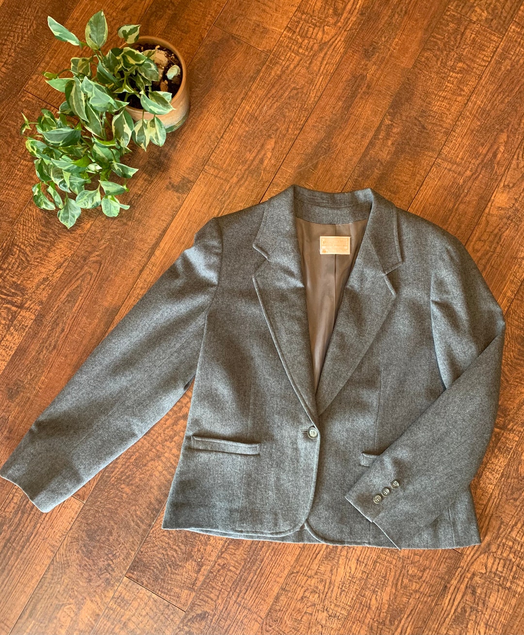 Blazer de lana pendleton vintage - Etsy España