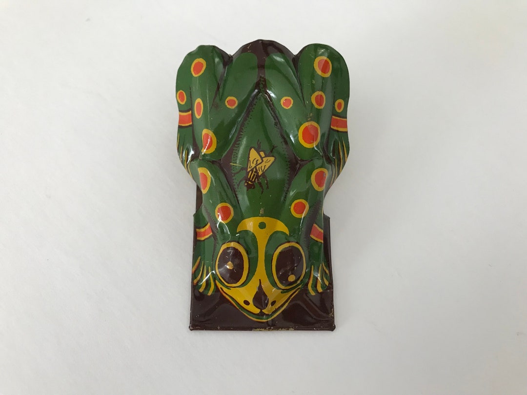 Vintage Frog Clicker With Bee, Metal Noisemaker - Etsy