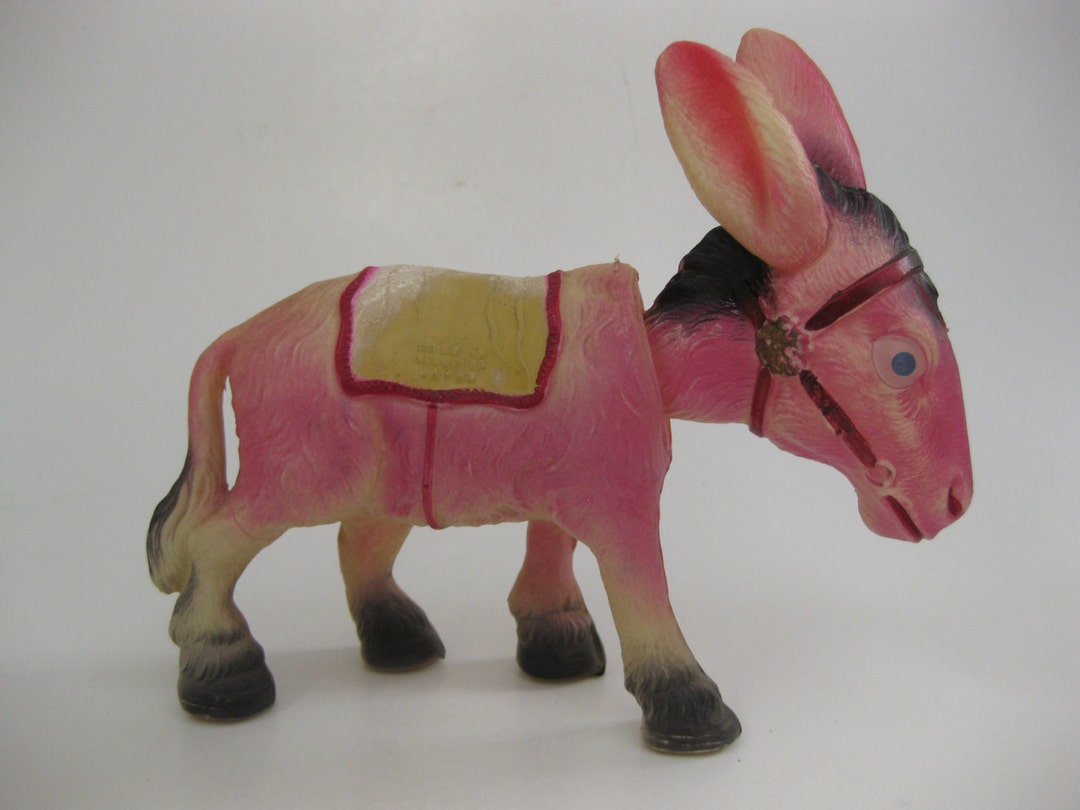 Vintage Celluloid Donkey Nodder Bobblehead Head Hanger Made in Occupied ...