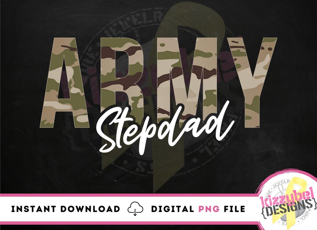 Army Stepdad PNG File, US Army OCP Camo Print, Military Digital ...