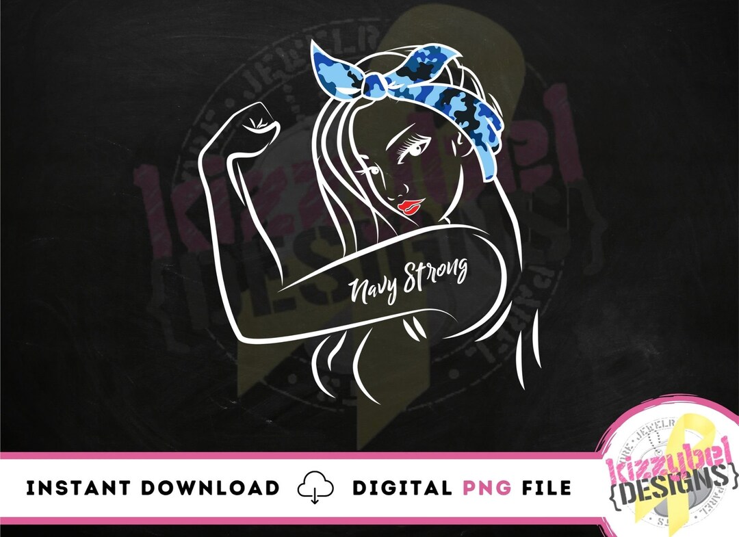 Navy Strong PNG File, Navy PNG, US Navy Digital Download, Clipart, Navy ...