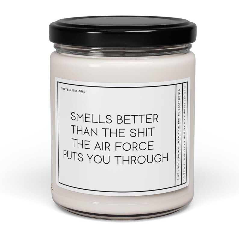 Funny Air Force Candle Military Gift for US Airforce Servicemen USAF ...