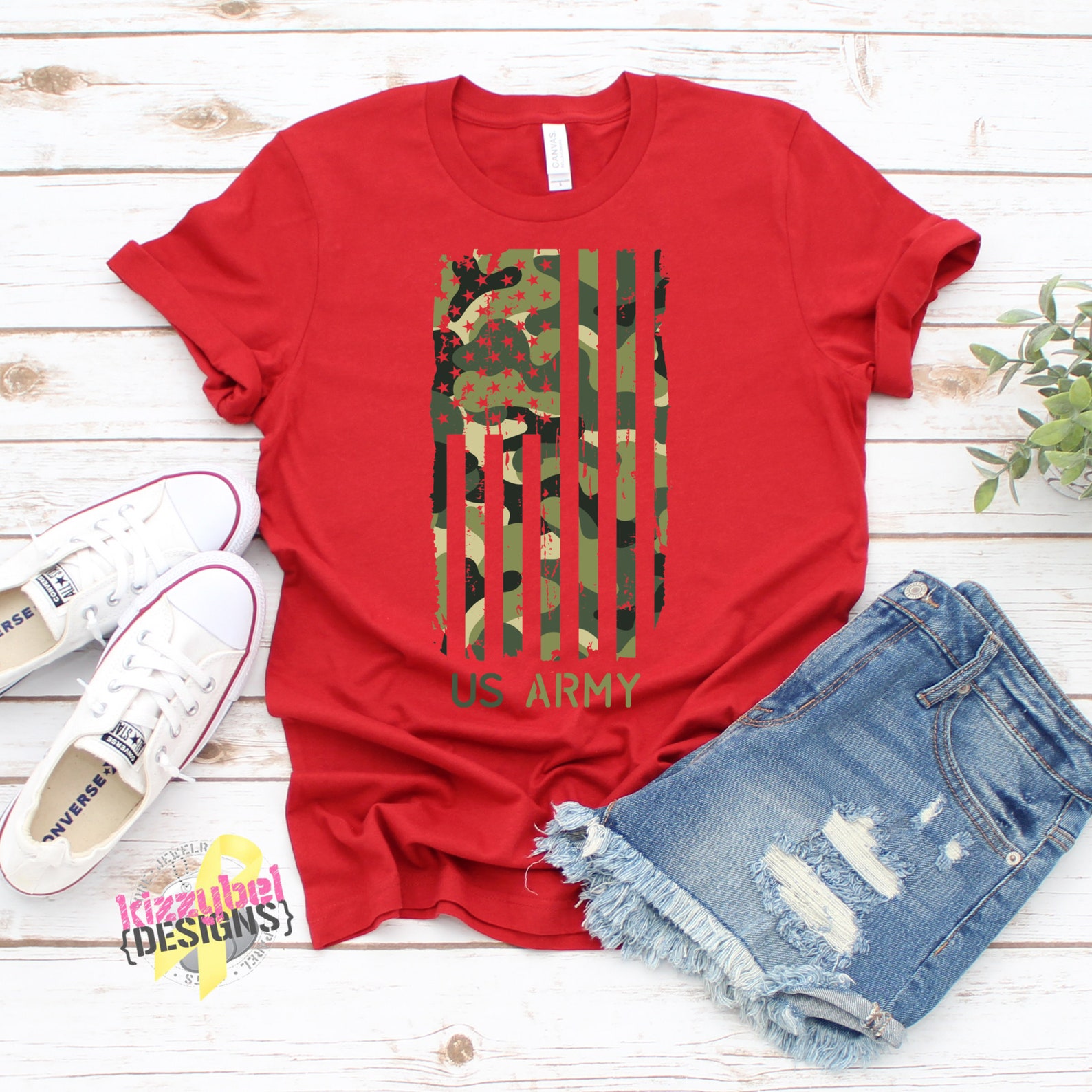 US Army T-shirt Army Girlfriend Gift for Army Mom Outfit - Etsy