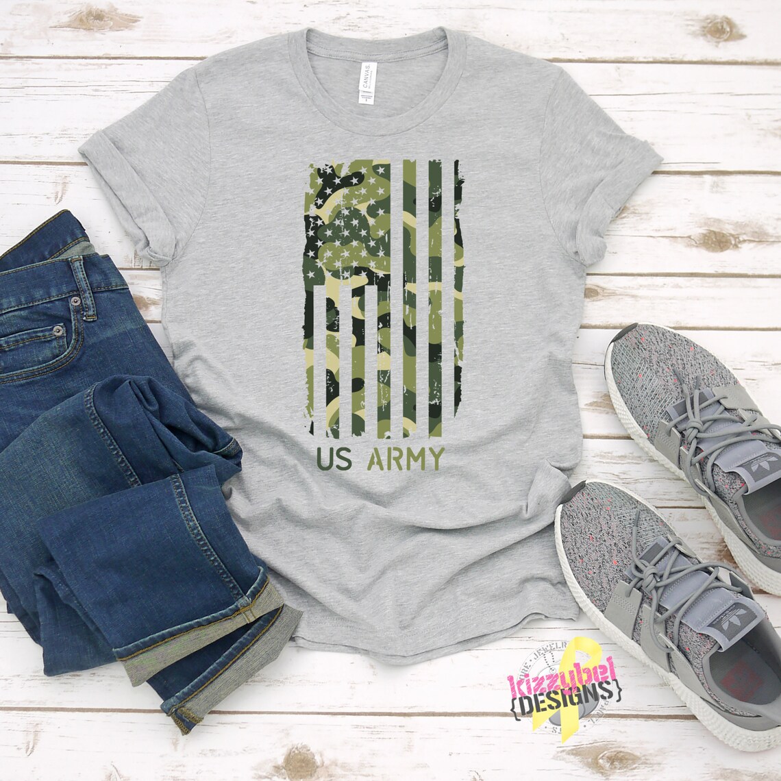 US Army T-shirt Army Girlfriend Gift for Army Mom Outfit - Etsy