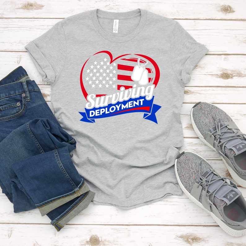 Surviving Deployment Shirt Army Wife Deployment Shirt Army - Etsy
