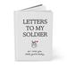 Letters to My Soldier Journal, Army Wife Notebook, Military Keepsake ...