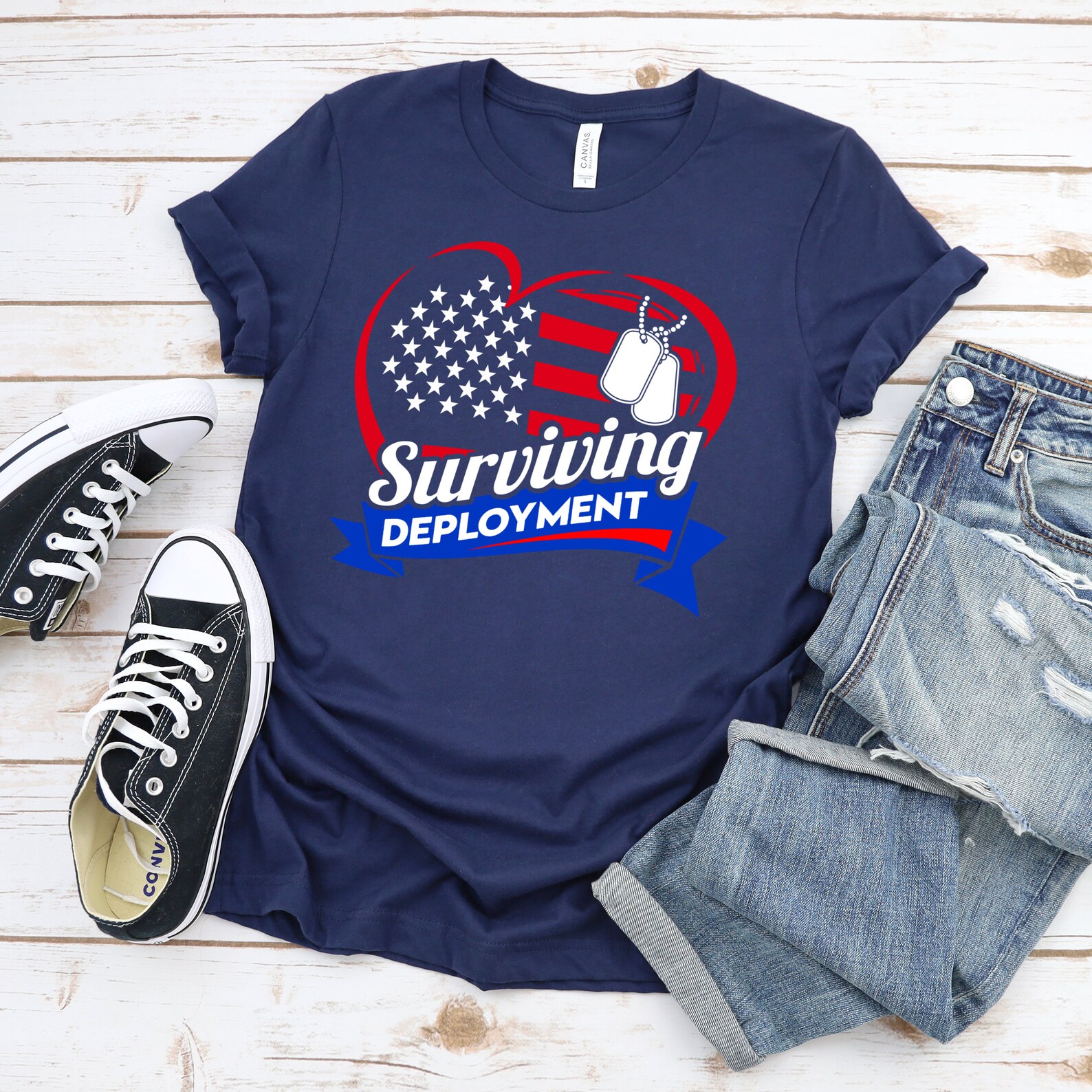 Surviving Deployment Shirt Army Wife Deployment Shirt Army - Etsy