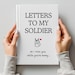 Letters to My Soldier Journal, Army Wife Notebook, Military Keepsake ...