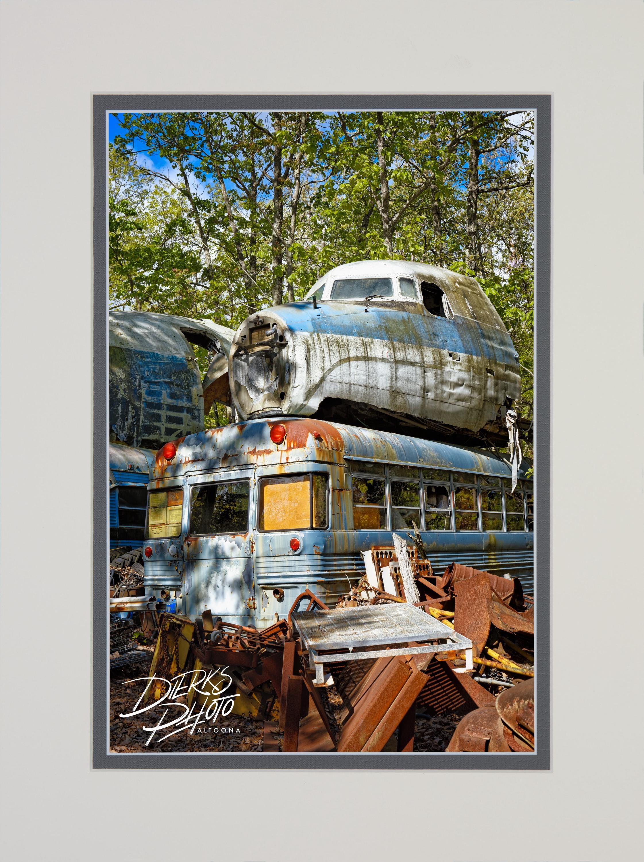 Airplane Graveyard, Plane Parts in Junkyard, Scrap Metal Junk Pile ...