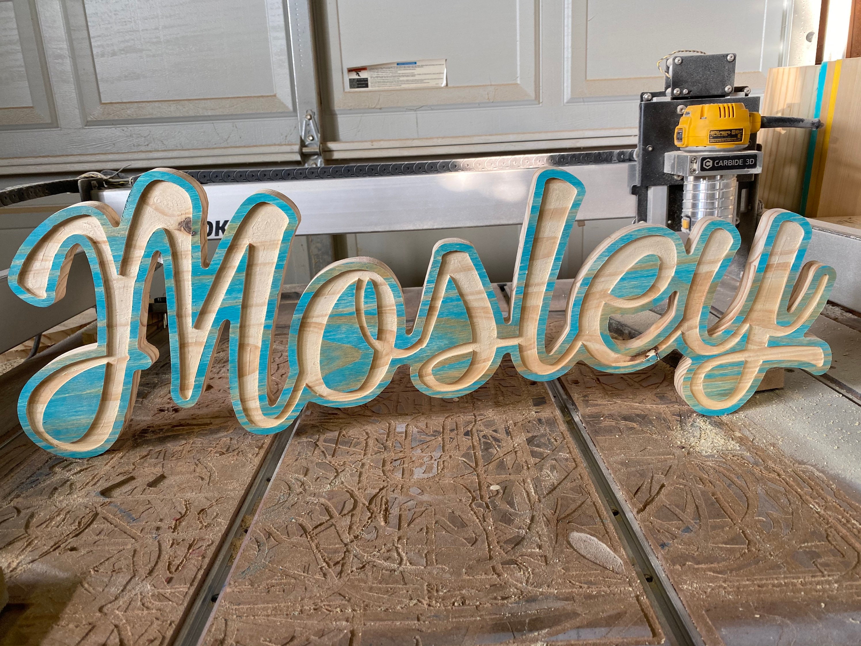 Wooden Name Carved Name Childs Name Last Name Home Decor Etsy