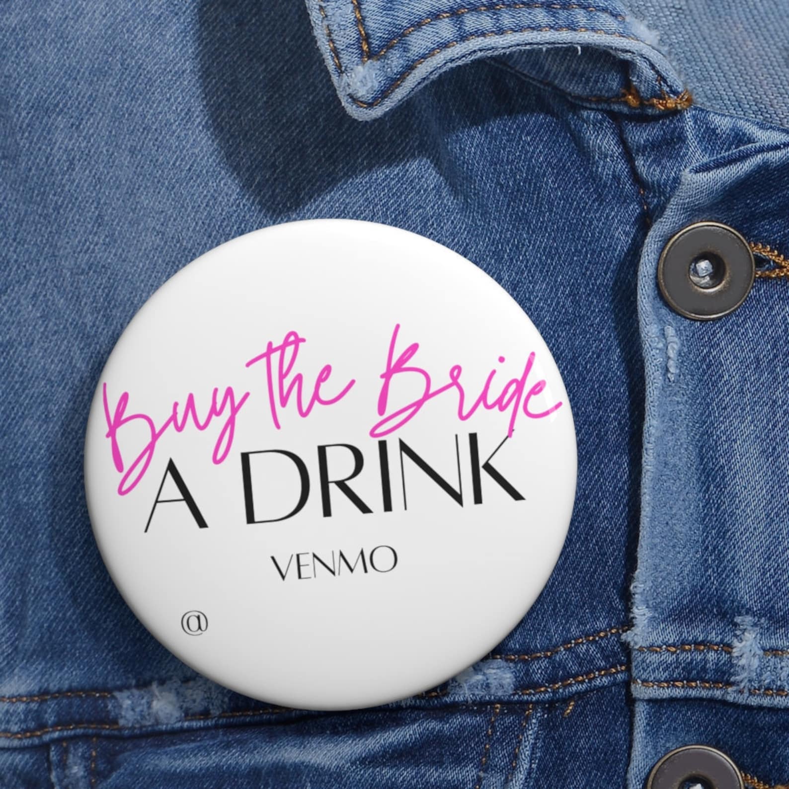 Buy The Bride A Drink Template Free