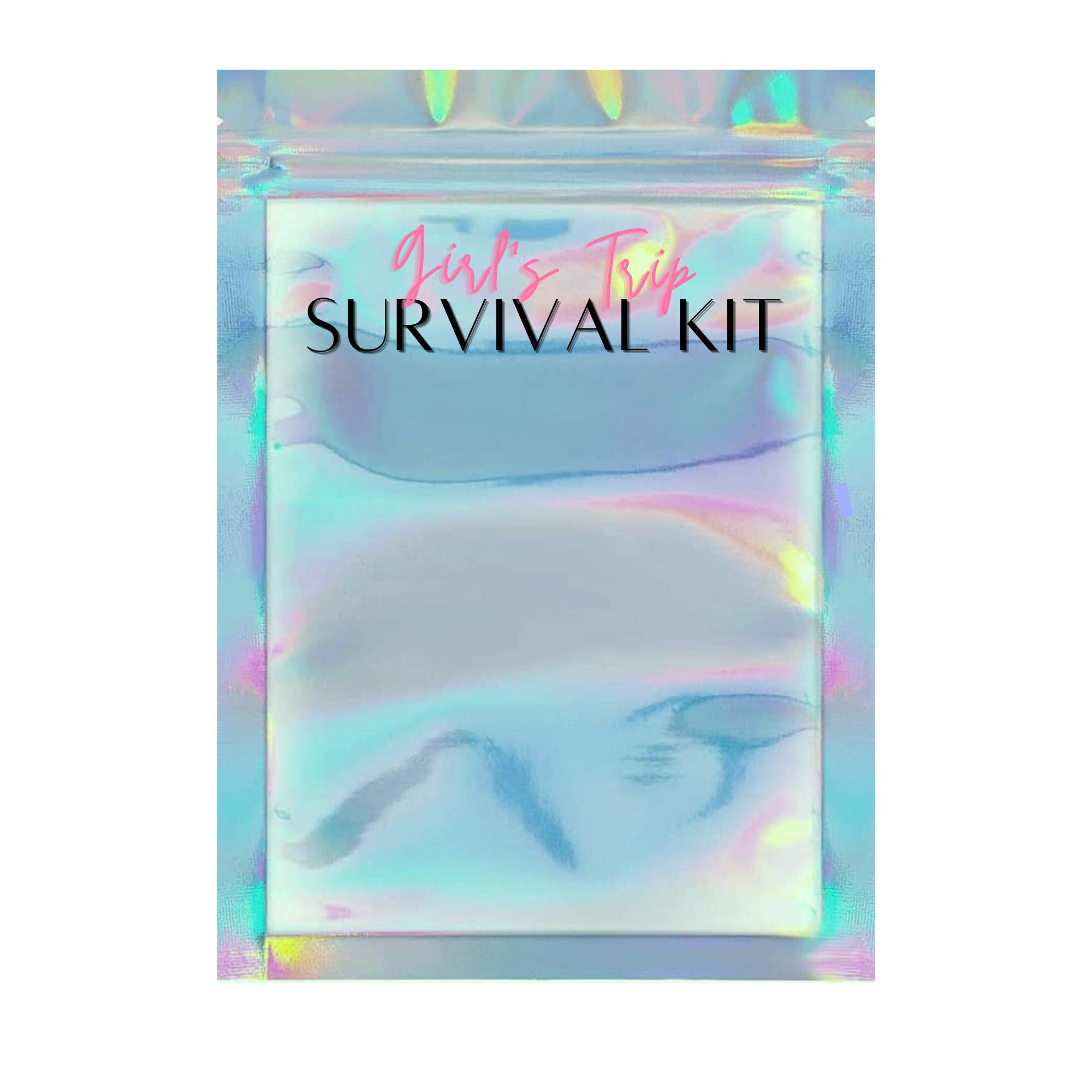 Custom Color Girl's Trip Weekend Survival Kit Bag - Etsy