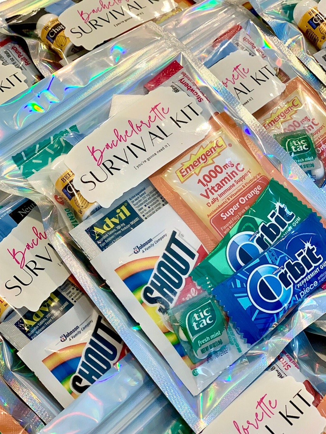 Custom Color Girl's Trip Weekend Survival Kit Bag - Etsy