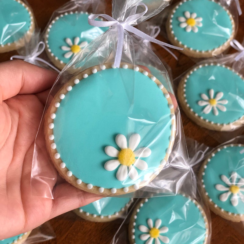 Daisy Cookies - Etsy