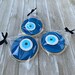 Evil Eye Cookies, Blue Evil Eye Cookies, Birthday Cookies, Theme ...
