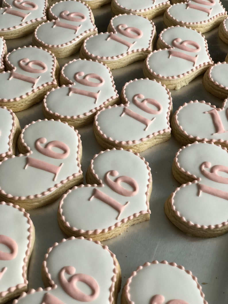 Sweet Sixteen Cookie, Quinceanera Cookies, Party Favor, Birthday ...