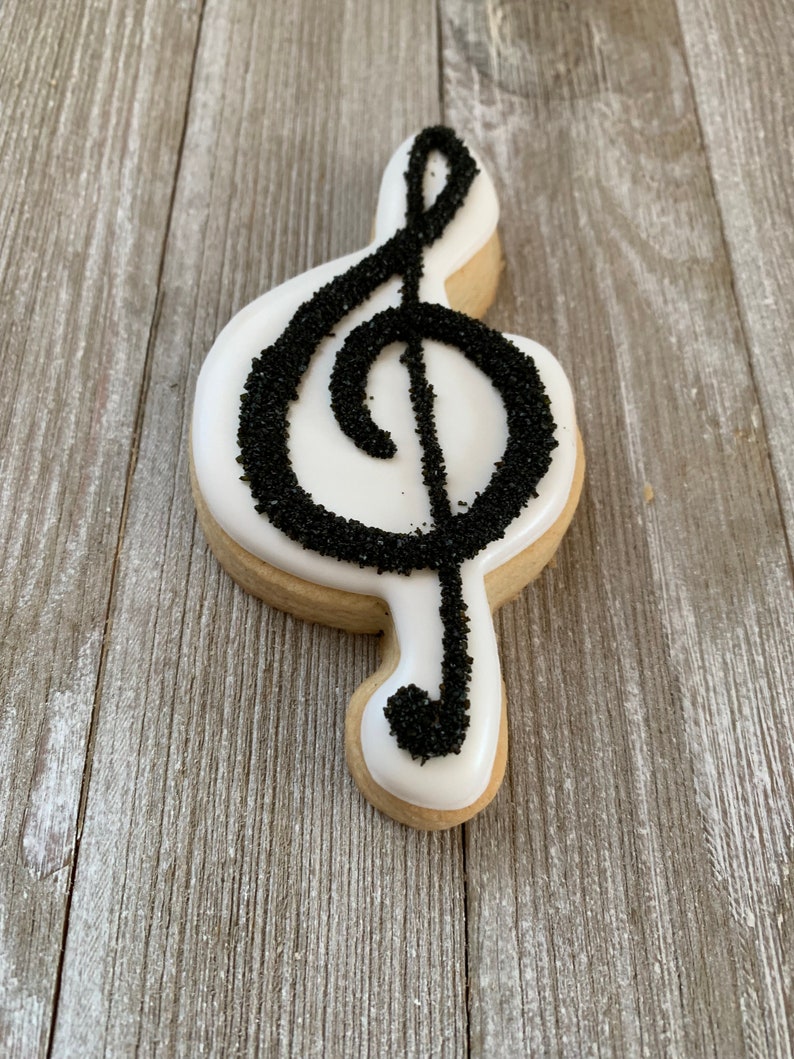 Royal Icing Cookies Musical Instrument Cookies Music Icing - Etsy