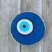 Evil Eye Cookies, Blue Evil Eye Cookies, Birthday Cookies, Theme ...