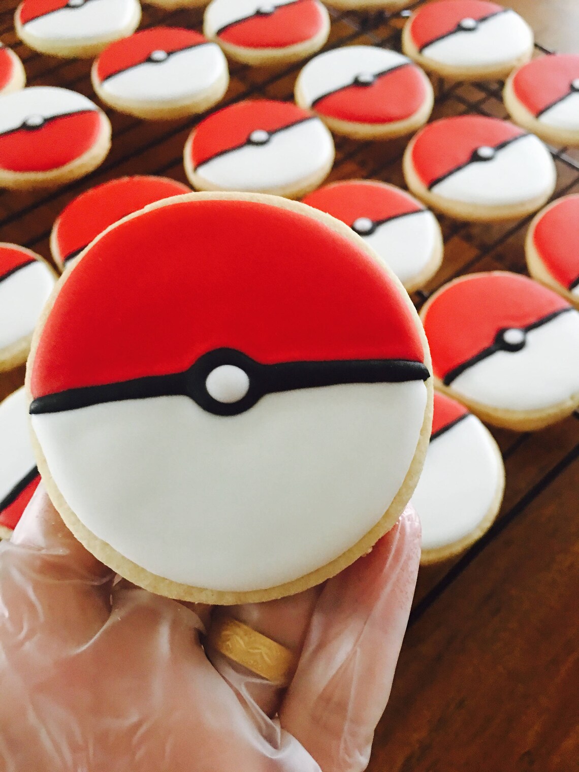 Royal Icing Cookies Baby Shower Cookies Pokemon Icing | Etsy