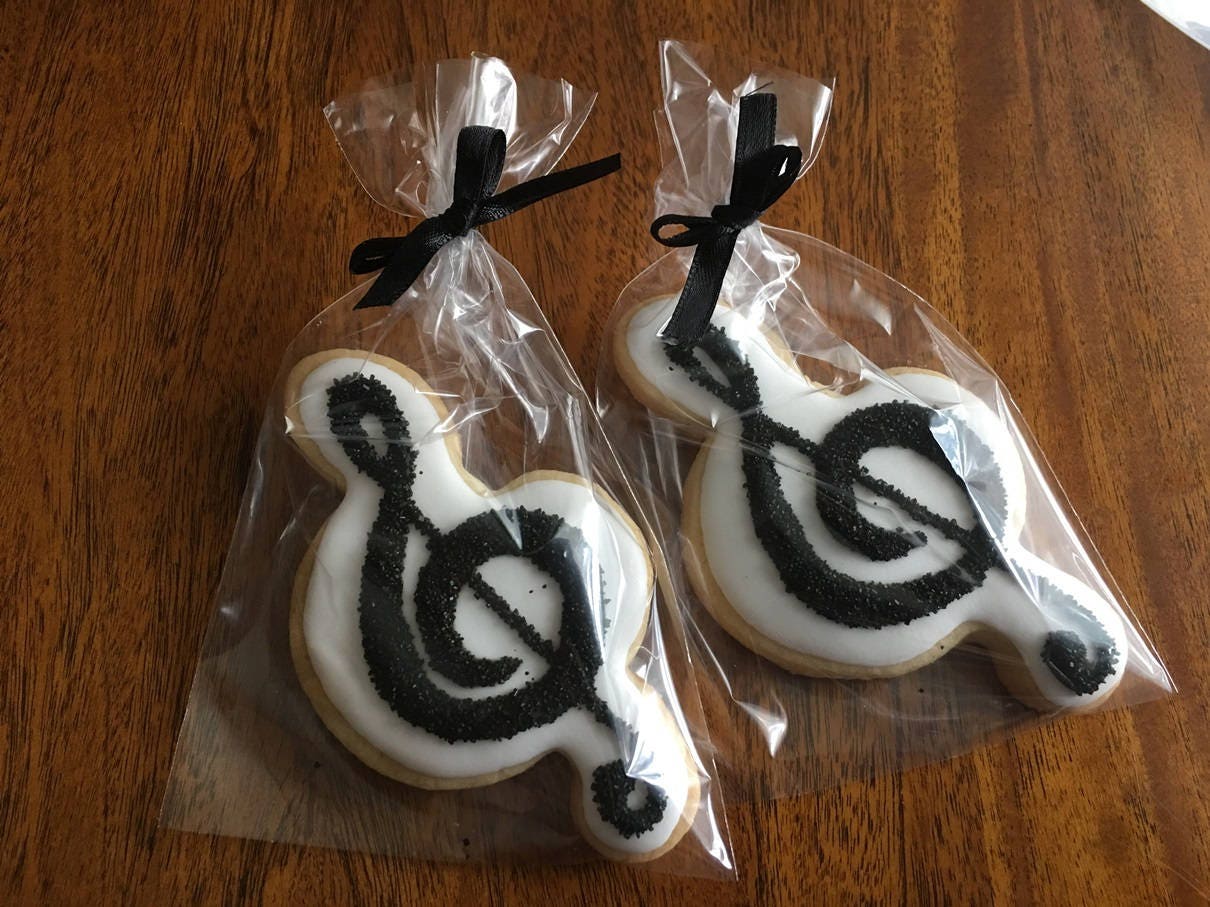 Royal Icing Cookies Musical Instrument Cookies Music Icing | Etsy